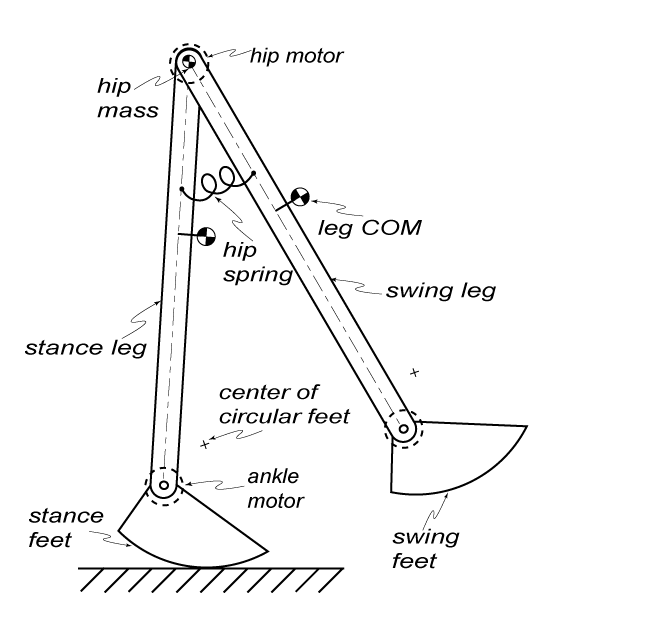 Dynamic Walking MATLAB Simulation Guide
